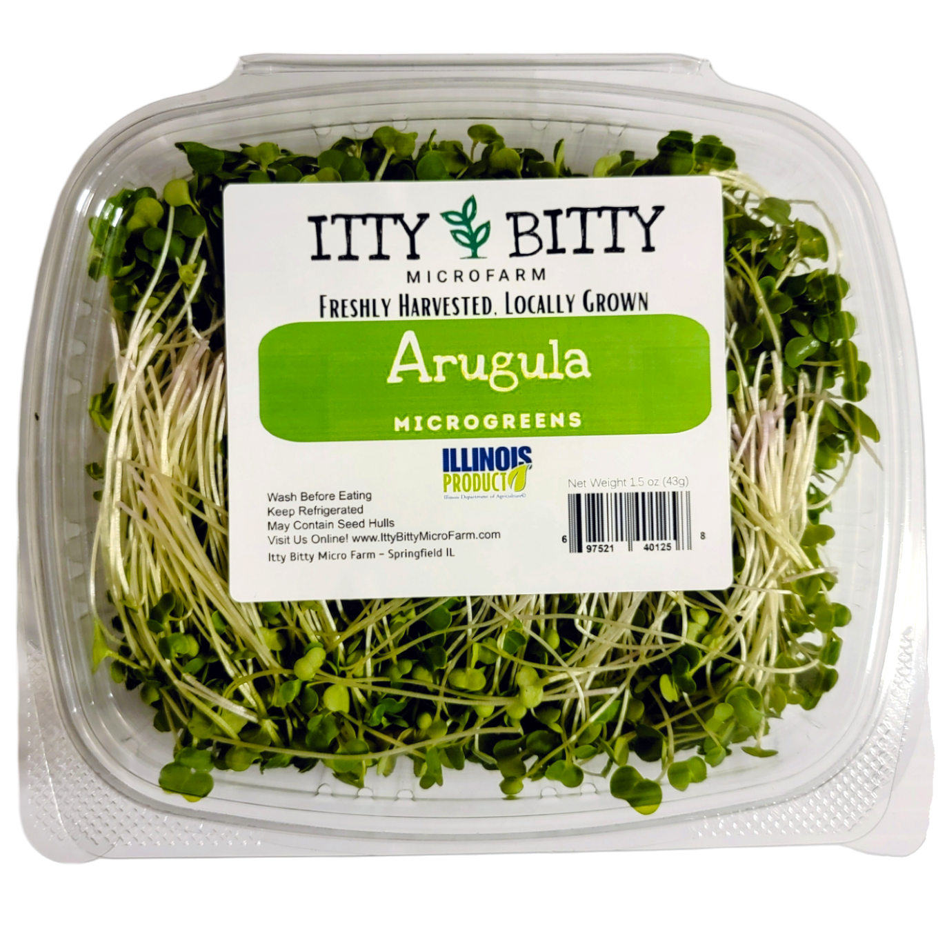 Microgreens, Lettuce, Edible Flowers | Itty Bitty Micro Farm