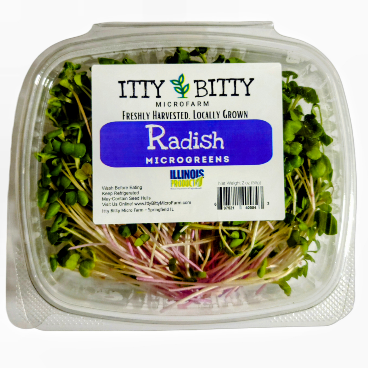 Microgreens, Lettuce, Edible Flowers | Itty Bitty Micro Farm