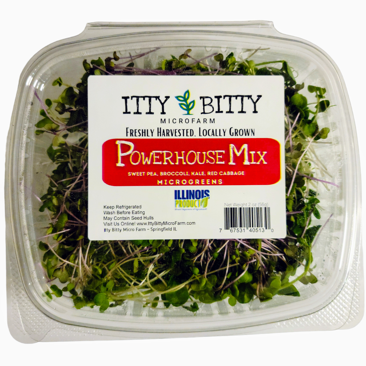 Microgreens, Lettuce, Edible Flowers | Itty Bitty Micro Farm
