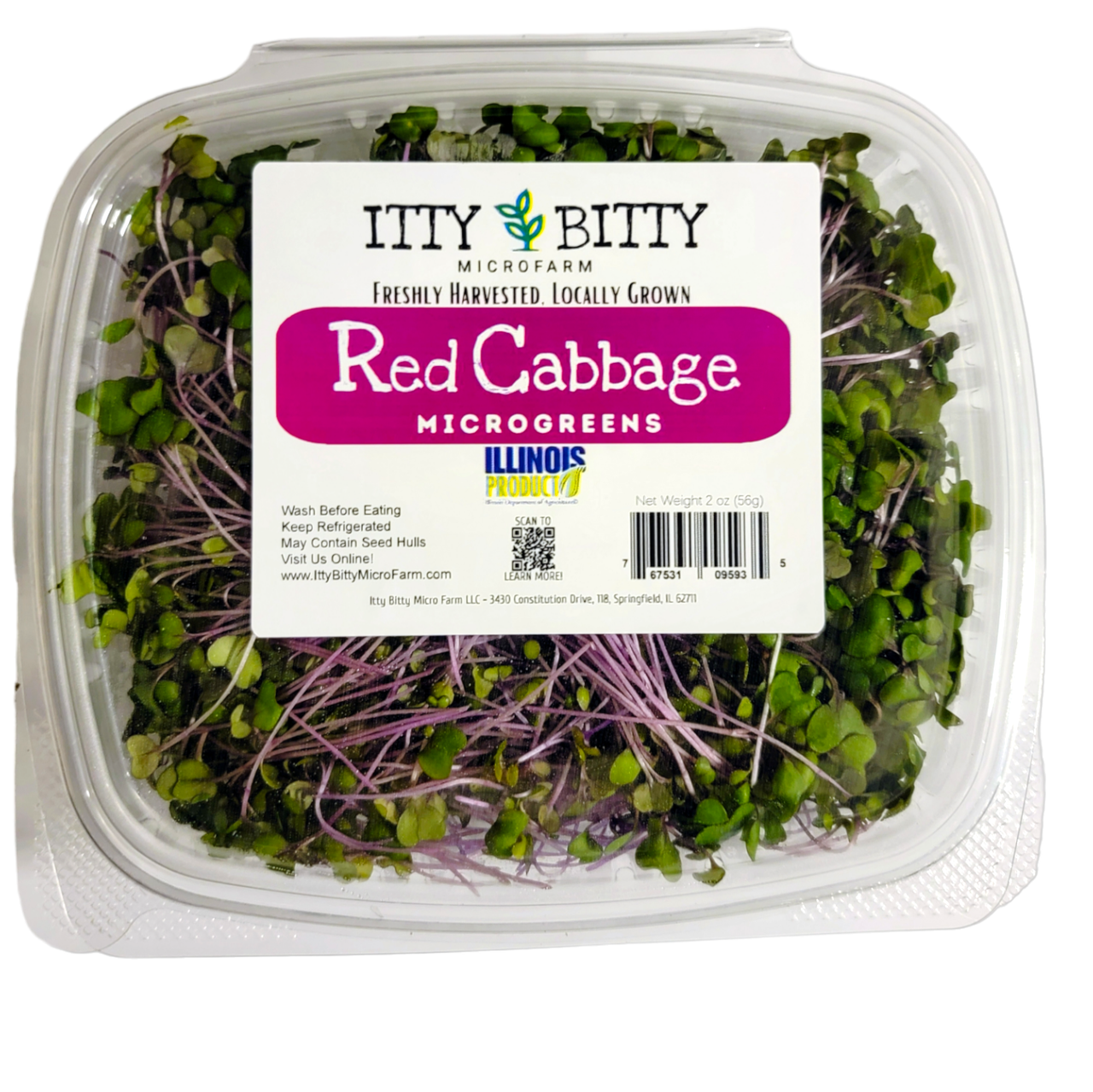 Microgreens, Lettuce, Edible Flowers | Itty Bitty Micro Farm